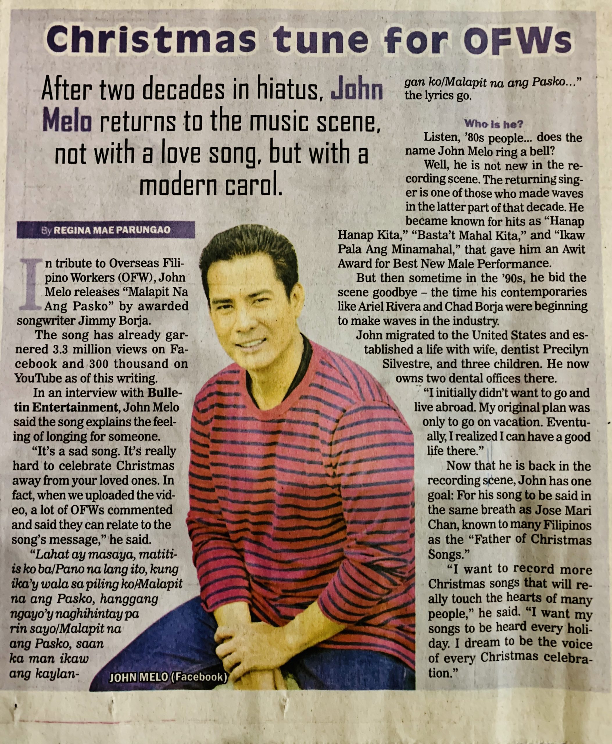 BIO | JOHN MELO OFFICIAL
